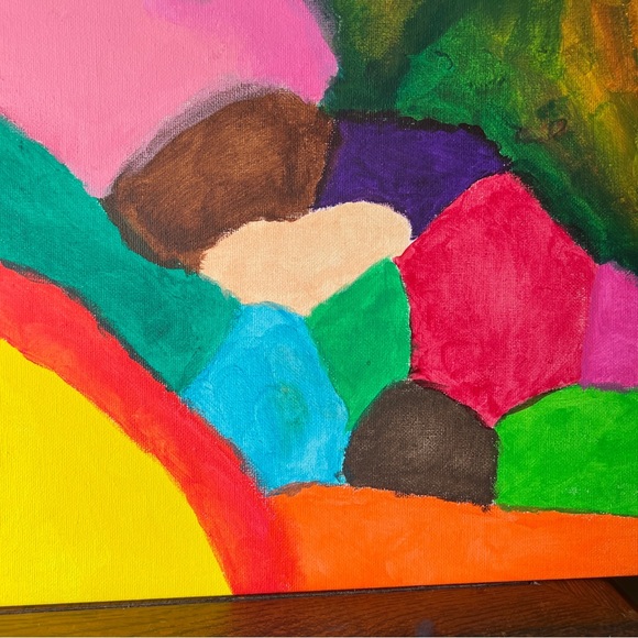 Art | Custom Made Child Life Art 11x14 Acrylic Paining On Canvas Board ...
